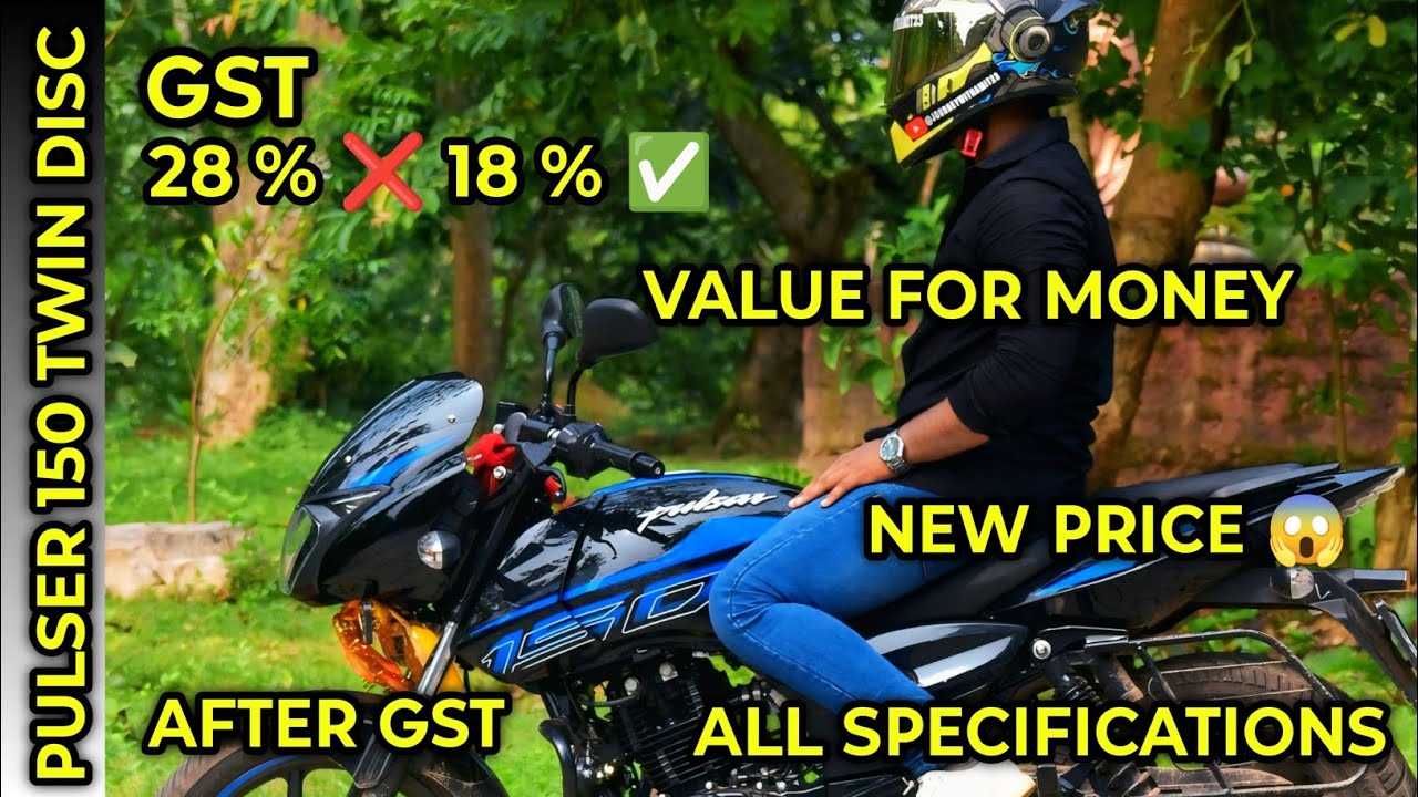 🔥 Bajaj Pulser 150 Twin Disc 2025 // New GST Price Revealed // Review ...