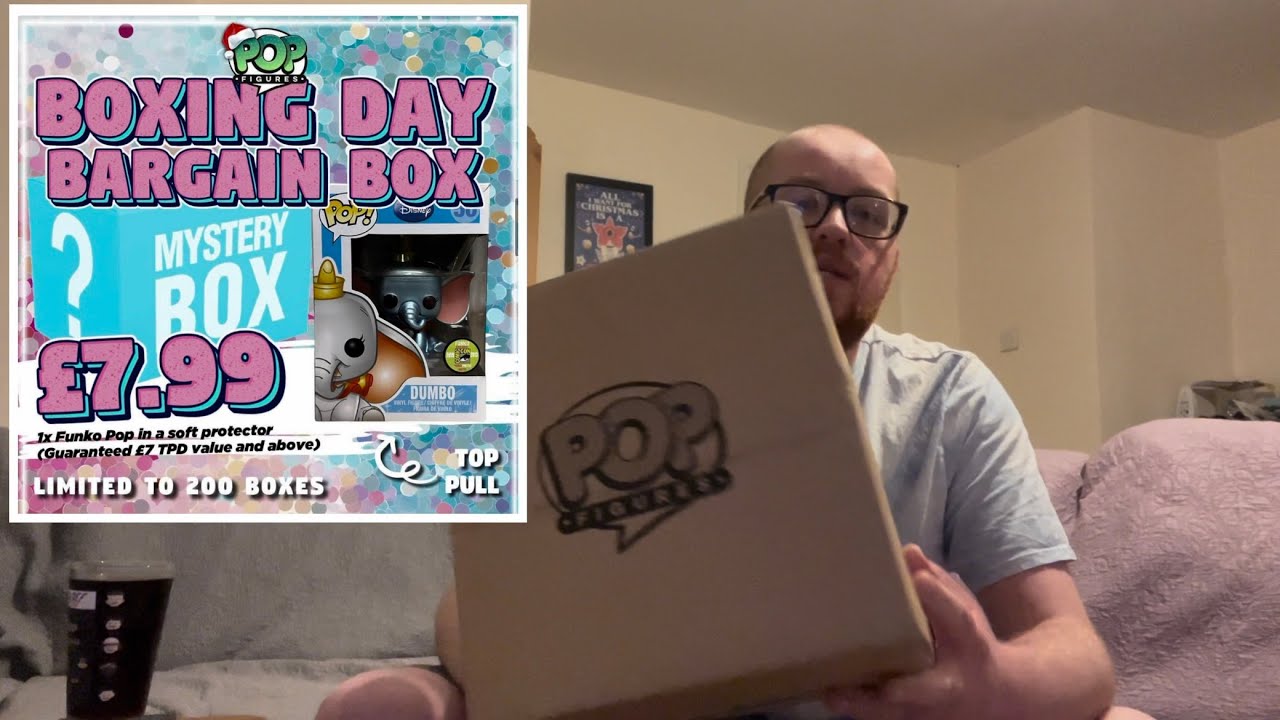PopFigures.com £7.99 "Boxing Day Bargain Box" - x4 Unboxing (Limited to ...