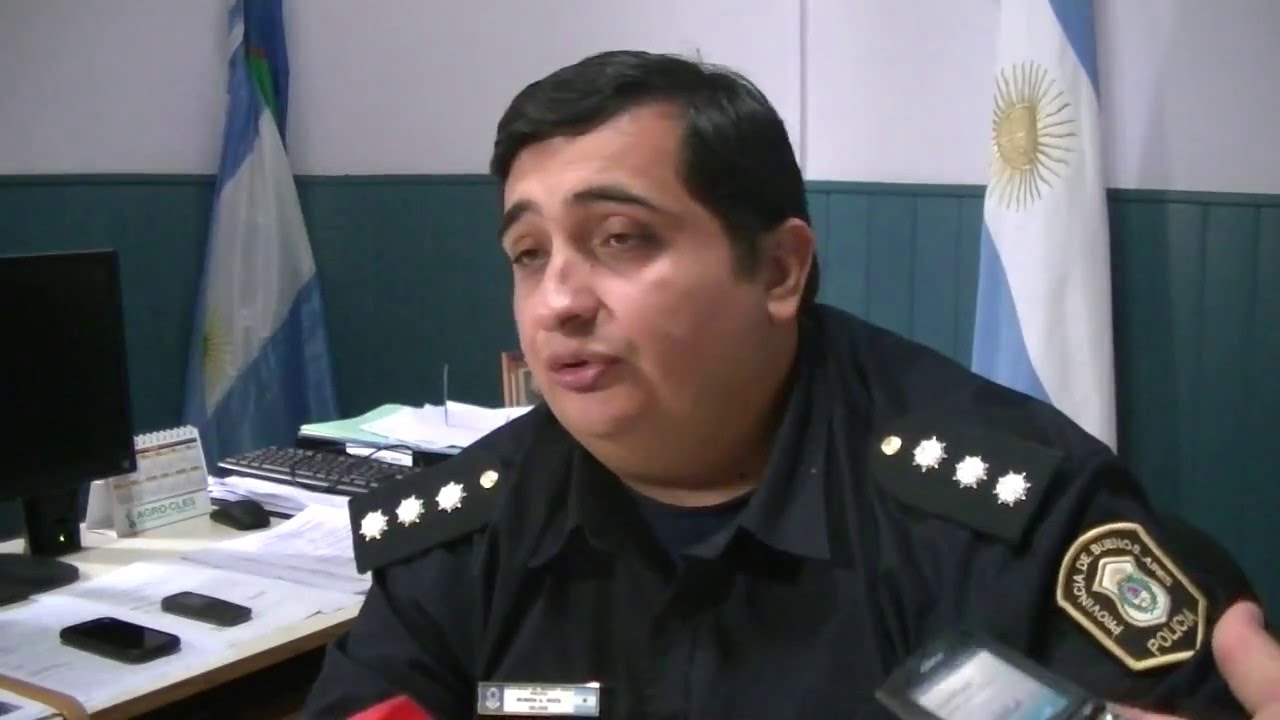 Rubén Rico, parte de prensa policial - YouTube