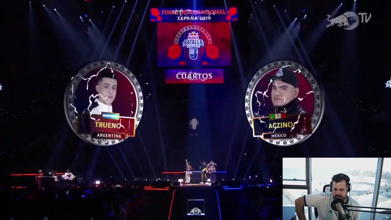 Papo reacciona a Aczino vs Trueno| Internacional Batalla de los Gallos ...