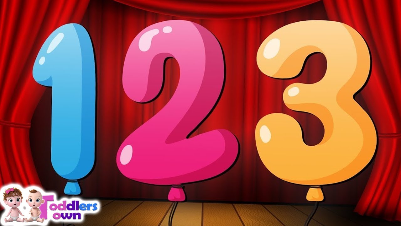 Numbers Song | Toddlers Learning Videos | Songs For Kids | Learn ...