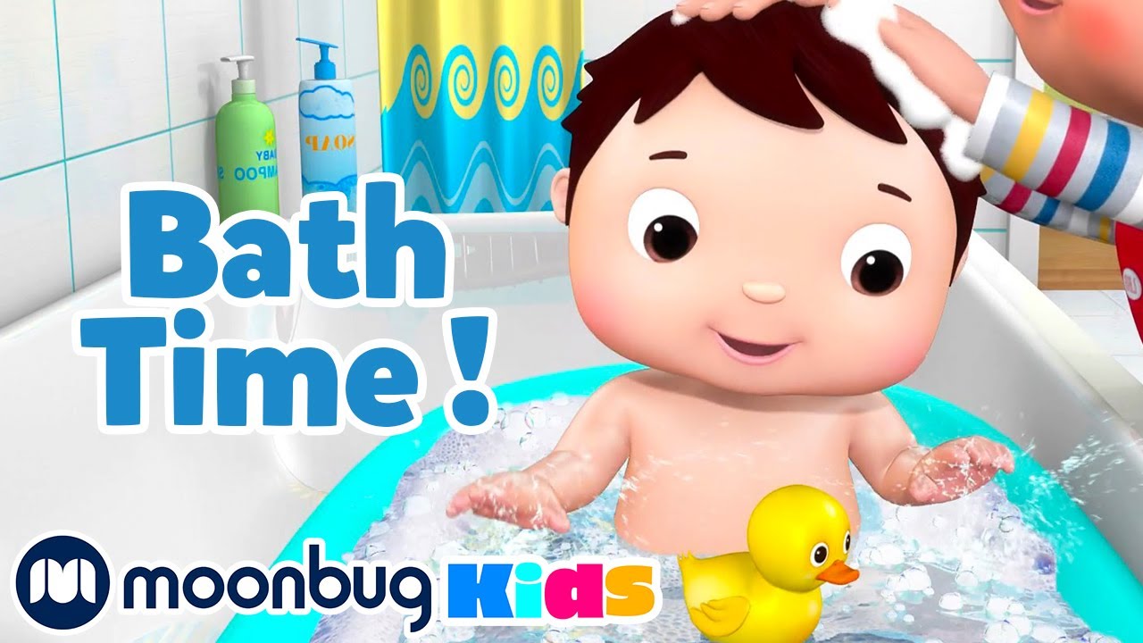 Bath Time Song | Routine For Kids | Little Baby bum Nursery Rhymes for ...