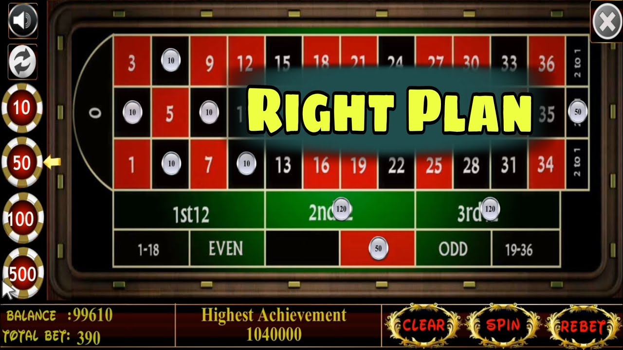Roulette Right Better Plan to Perfect Win - YouTube