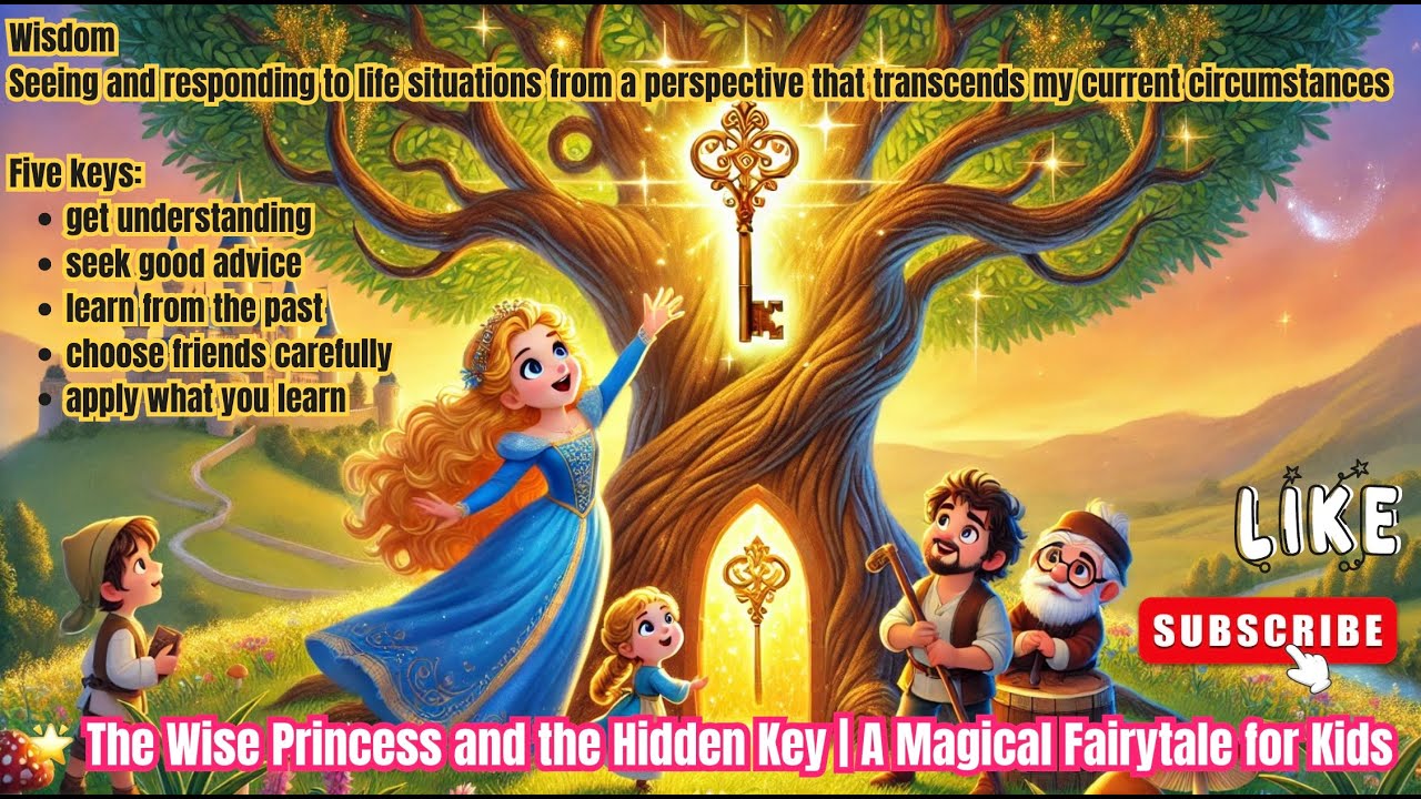 🌟 The Wise Princess and the Hidden Key | A Magical Fairytale for Kids 🌟 ...