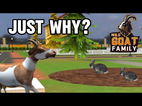 This Goat Simulator Rip-Off is MEANINGLESS! (Wild Goat Family) - YouTube