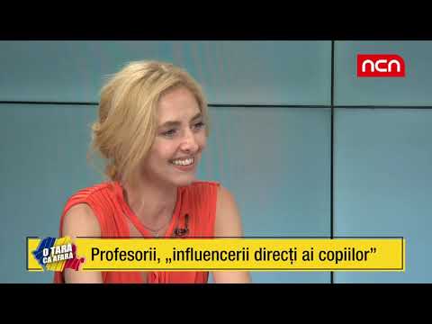 Profesorii, „influencerii directi ai copiilor” - invitata: Claudia Eli