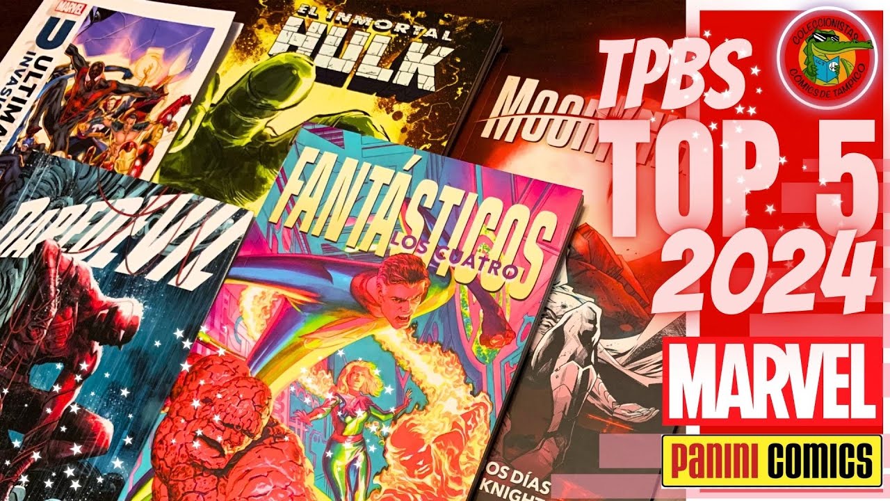 TOP 5 TPBs MARVEL Comics PANINI México ESPECIAL INICIO DE AÑO - YouTube