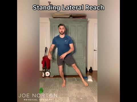 Standing Lateral Reach - YouTube