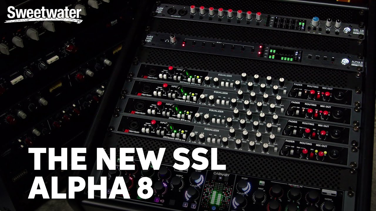 Solid State Logic Alpha 8 A/D–D/A Converter/Expander & Audio Interface Demo - YouTube