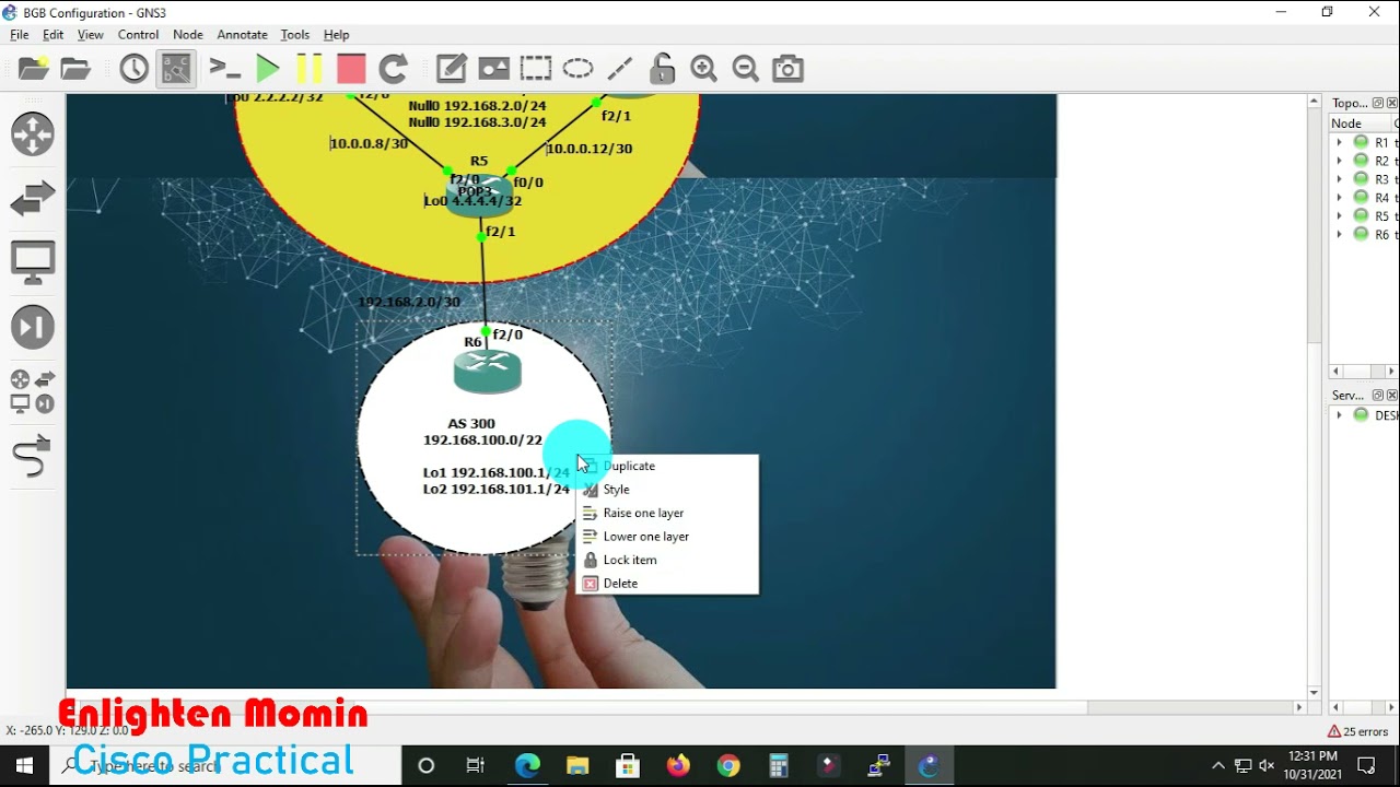 15 How to change GNS3 Color Style background image in details II Cisco ...