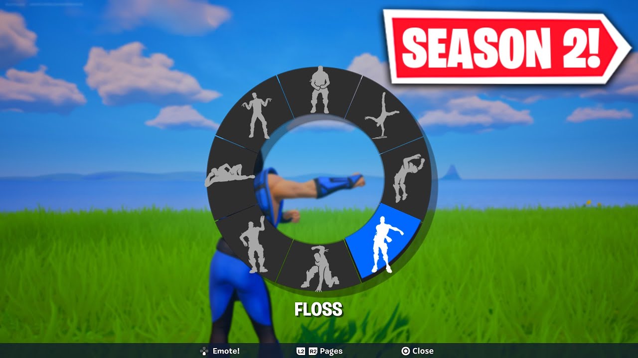 How To Get EVERY EMOTE in Fortnite Creative Map Code Chapter 6 Season 2 ...