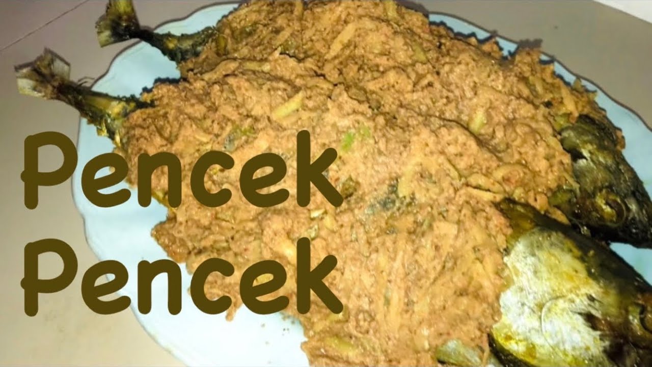 Pencek Pencek | Ikan tongkol kuah pencek | Peanut Mango Fish - YouTube