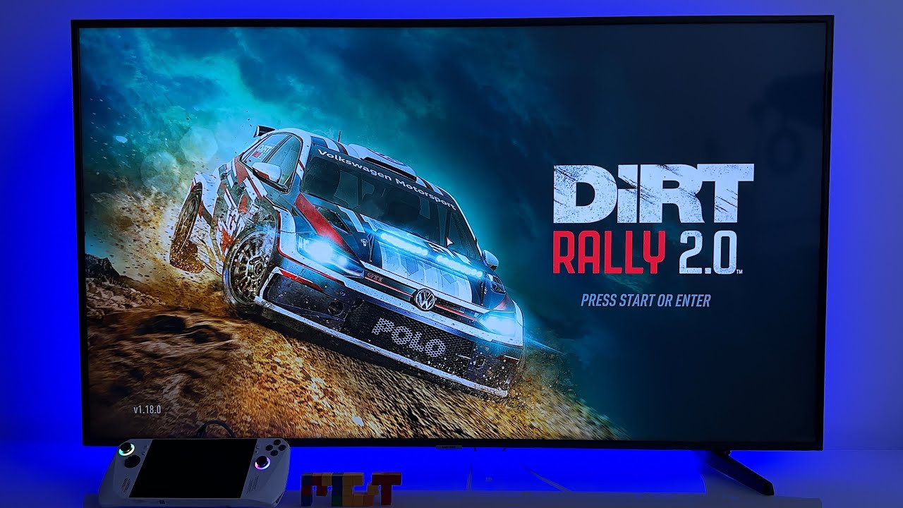 Dirt Rally 2.0 | Asus Rog ALLY gameplay on 4K TV (dock mode) + PS5 ...