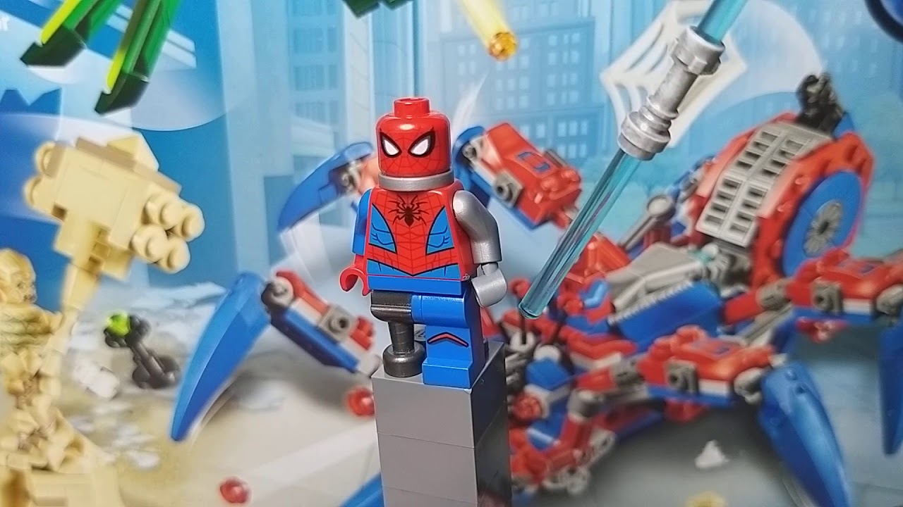 LEGO - How To Make Cyborg Spider-man from Spider-man Spiderverse Comics ...