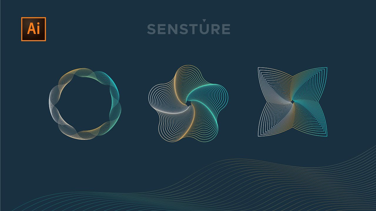 How To Design Beautiful Artistic Shapes In Adobe Illustrator ...