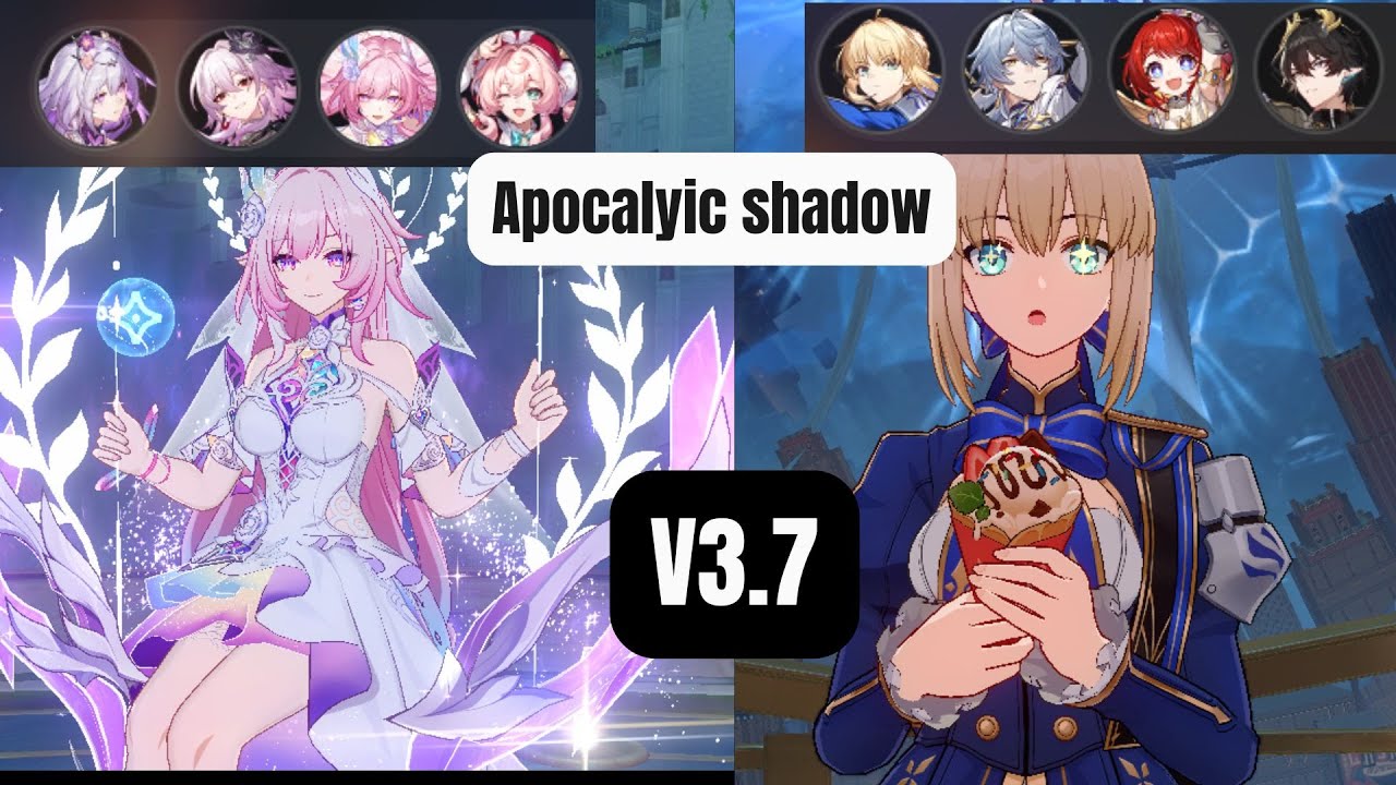 [ Honkai Star Rail ] apocalyptic shadow V3.7 remembrance team & saber ...