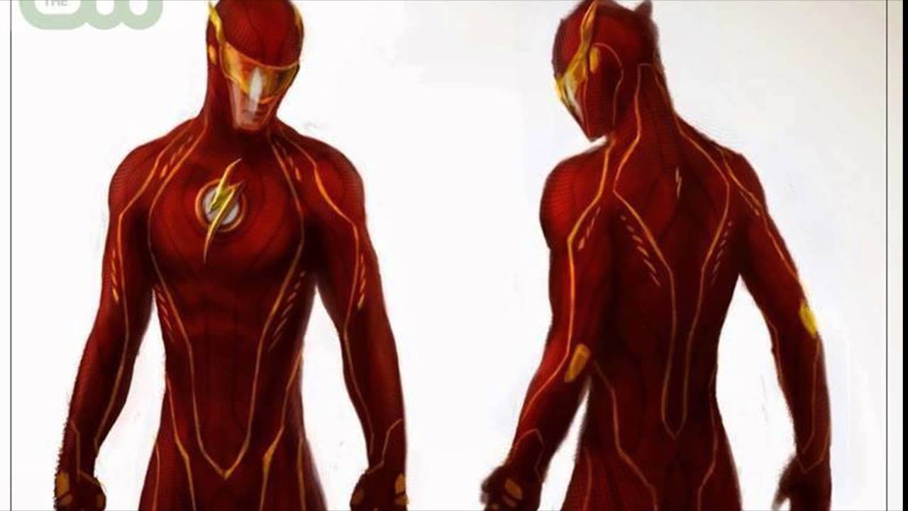 Thoughts On Flash Costume Concept Art - YouTube