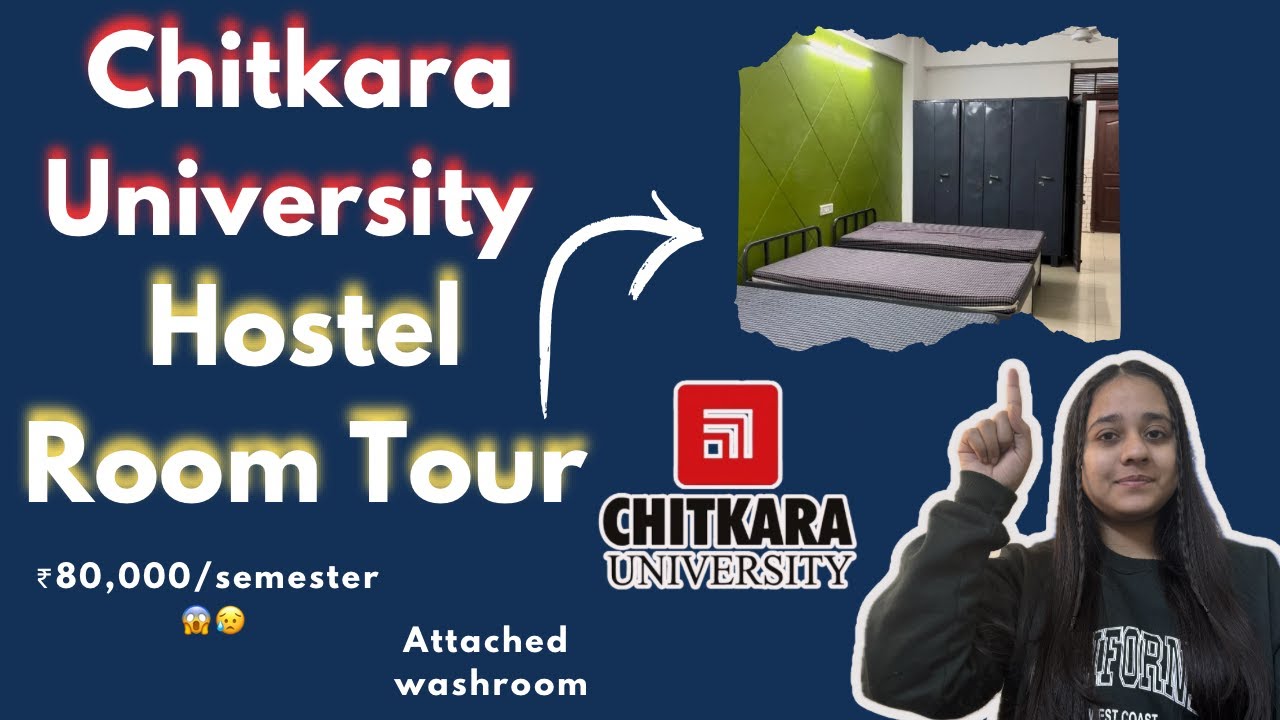 Chitkara University Hostel Room Tour🥴|| That Ziddi Girl - YouTube