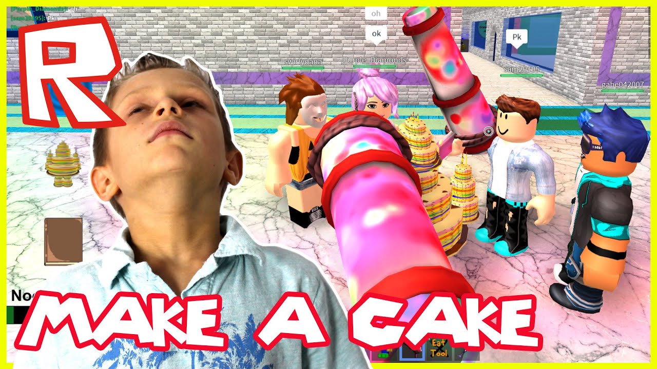 Make a Cake - Crazy Sweets | Roblox - YouTube