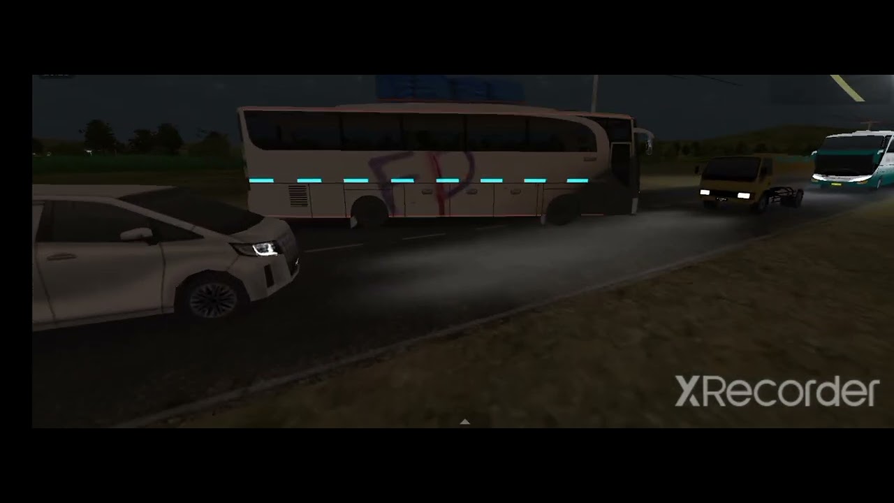 Bus light animation view - YouTube