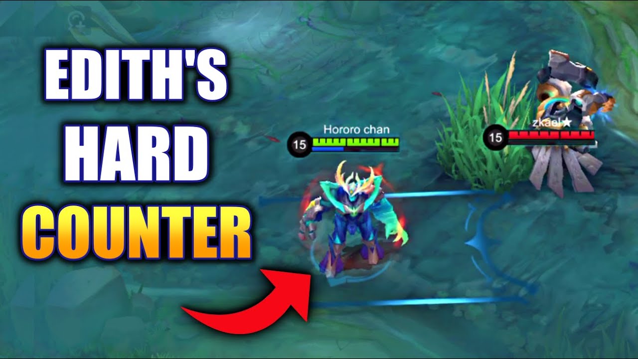 EDITH'S HARD COUNTER IS BELERICK | MOBILE LEGENDS - YouTube