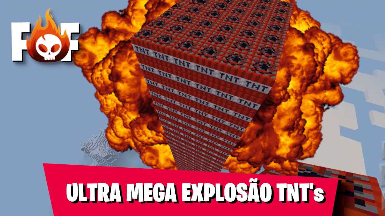 ULTRA MEGA EXPLOSÃO NO MINECRAFT - YouTube