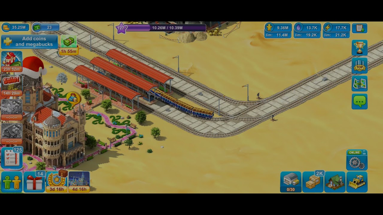 Tracking Trains in Megapolis Game | Express Train | Local | Industrial ...