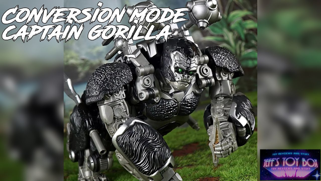 CONVERSION MODE: CAPTAIN GORILLA FIGURE REVIEW [KO OS SS ROTB OPTIMUS ...