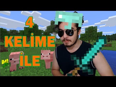 4 KELİME İLE MİNECRAFT