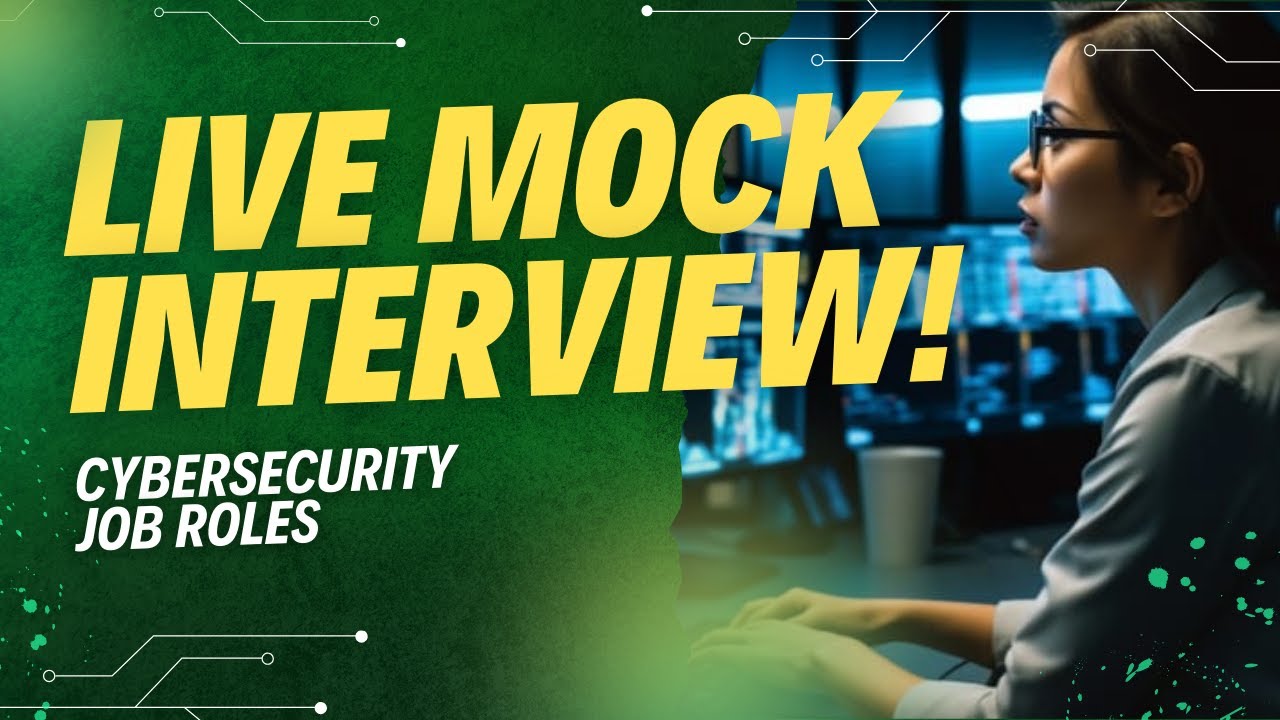 Live Mock Interview | Cybersecurity Job - YouTube