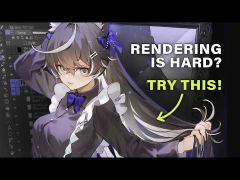 Learn to Render VOLUME like a Pro Anime Artist! ✦ Cykedelia Art Style Study