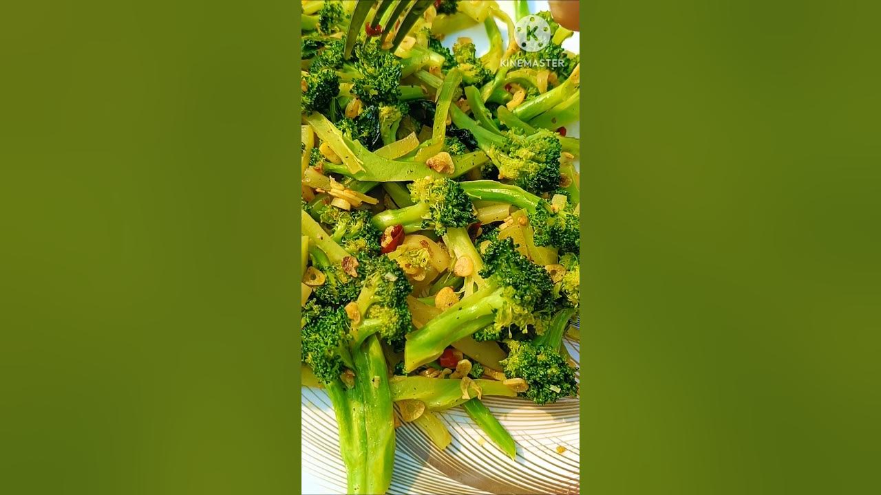 Sauteed Broccoli #youtubeshorts #recipe #shorts #broccoli #sauted @somabepary9960 - YouTube