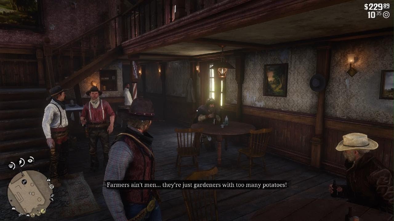 Red Dead Redemption Bar Shootet - YouTube