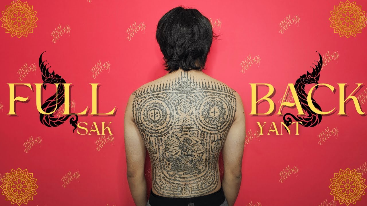 Most Intense Sak Yant Ceremony | Full Back, Two Sessions, No Fear - YouTube