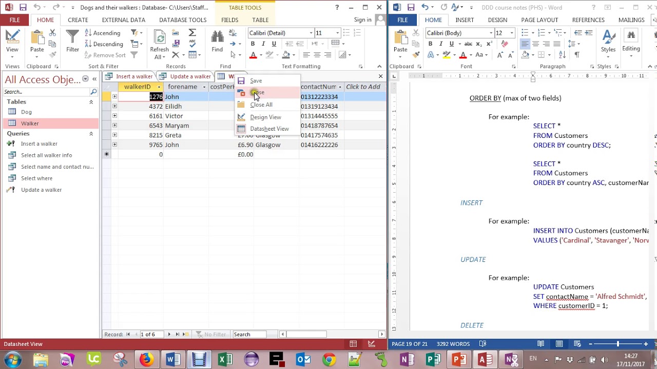 SQL UPDATE - YouTube
