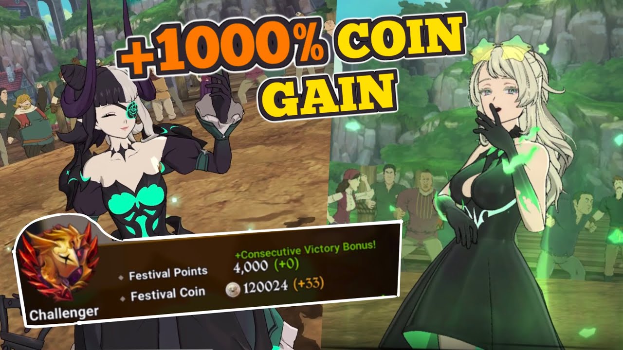 Use 1000% COIN FOOD and FARM HUNDREDS with Sabunak! Seven Deadly Sins ...
