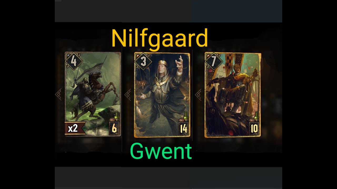 #nilfgaard vs #scoiatael #dwarf Gwent Card Game 202408102105 - YouTube