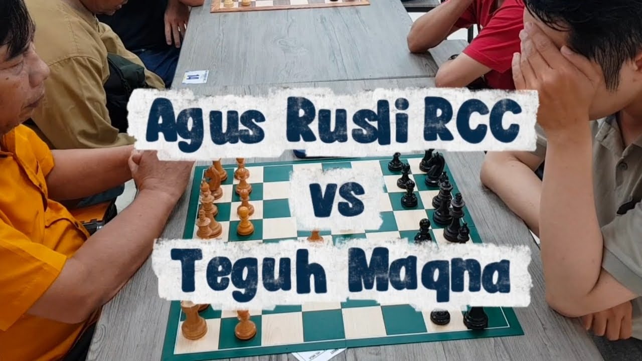 Scandinavian Defense: Modern Variation | Agus Rusli RCC vs Teguh Maqna ...