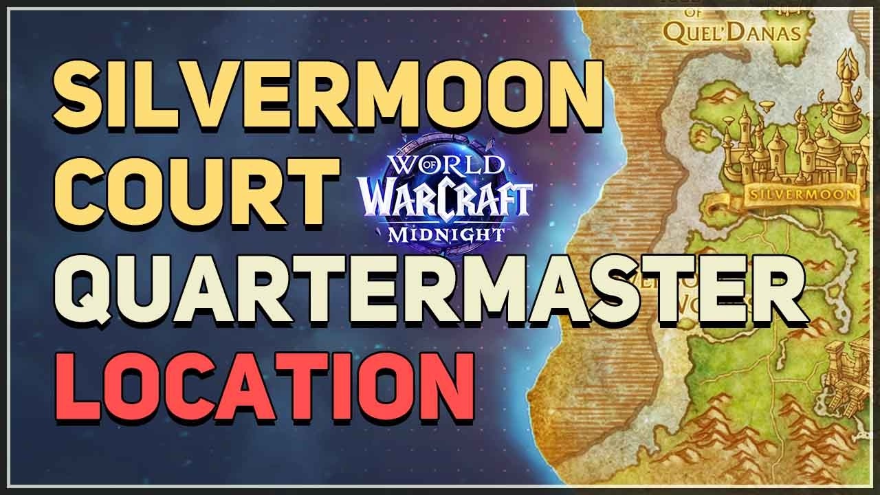 Silvermoon Court Renown Quartermaster Location WoW Midnight - YouTube