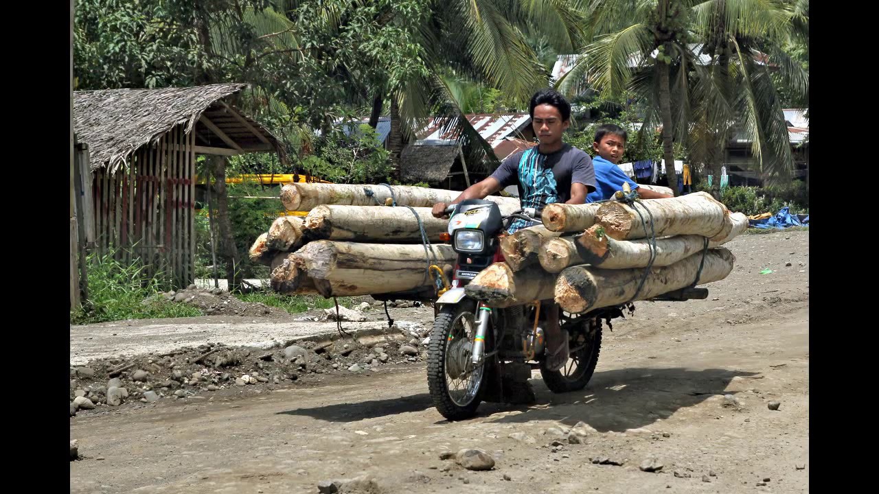 overloading motorcycle in the Philippines | habal habal | with extreme ...