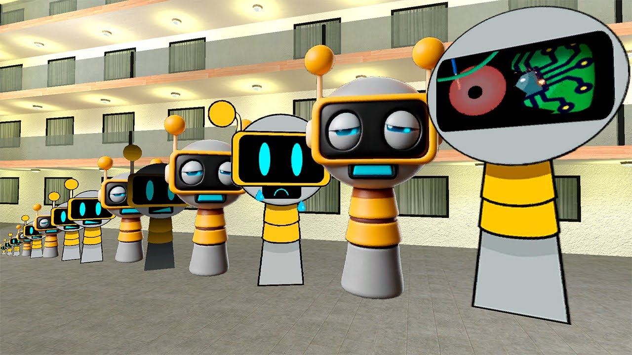 Sprunki 4K and the Original Sprunki Funbot Lost Their Baby - YouTube