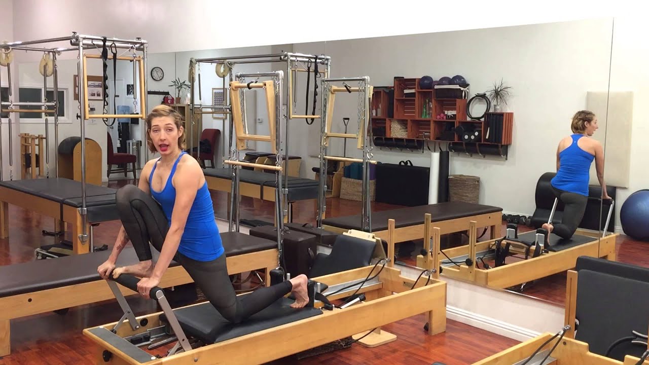 Front Splits on the Reformer (Variation 1 of 3) | OPC - YouTube