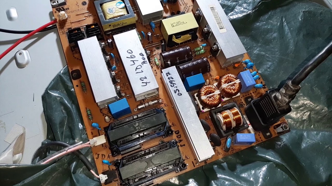 TV LG 42ld460 entrando em protecção de erro no Black lite. tela ...