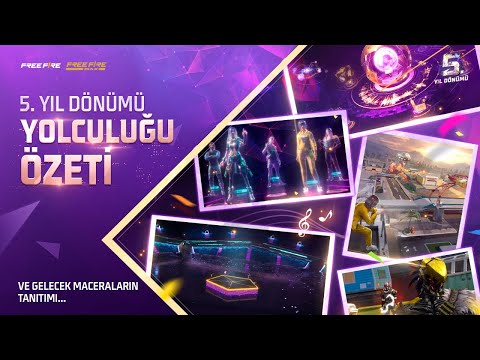 Free Fire 5.Yıl Dönümü Etkinlikler | Garena Free Fire