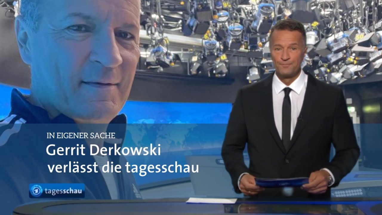 Gerrit Derkowski: Abschied von der tagesschau (2025) - YouTube