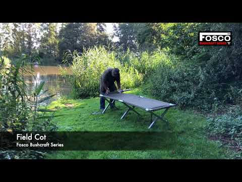 Fosco Bushcraft Field Cot - YouTube