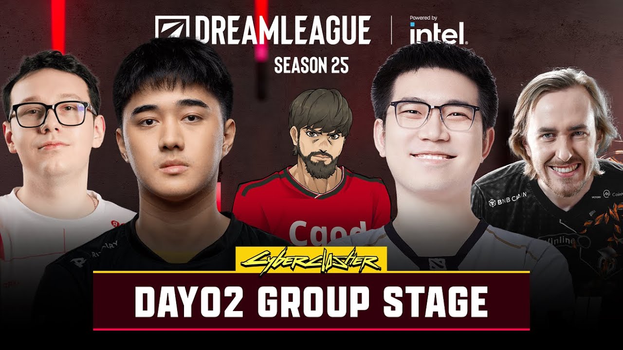 [LIVE] วันนี้ Moodeng ต้องชนะ! - DreamLeague S25 GS1 - Day 2 - YouTube