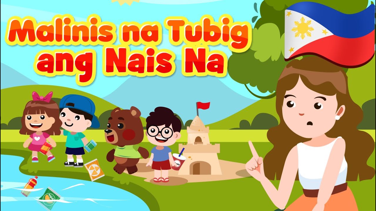 Malinis Na Tubig Ang Nais Natin | Flexy Bear Original Awiting Pambata ...