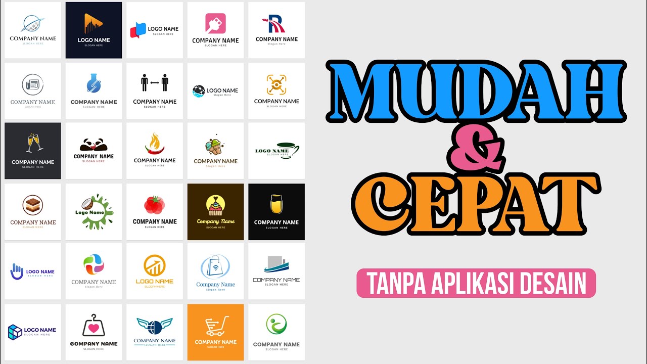 Cara Membuat Logo Dengan Mudah Dan Gratis - YouTube