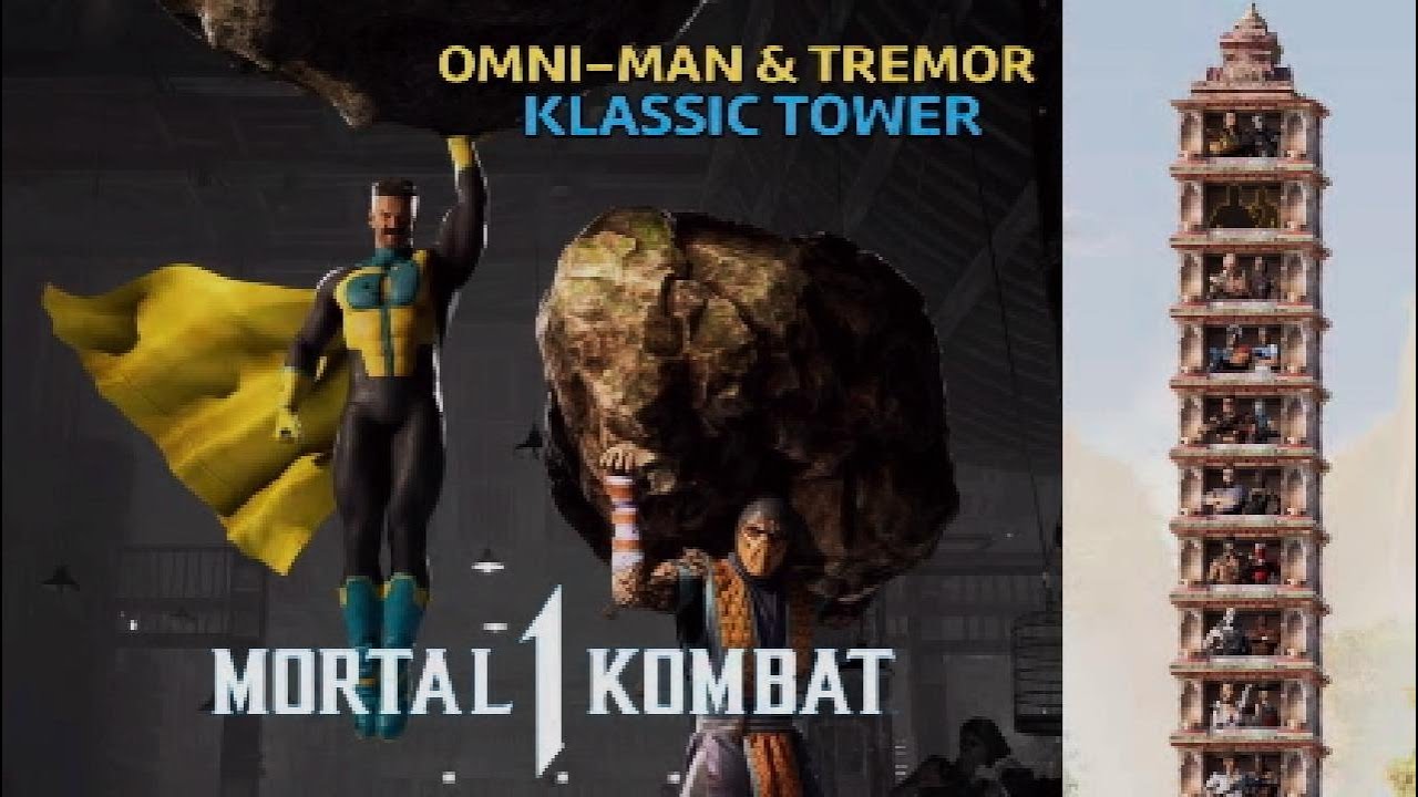 MK1 - *Invincible Omni-Man* (Tremor Kameo) Klassic Tower Gameplay ...